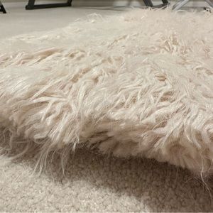 Dex | Jackets & Coats | Nwt Dex Faux Fur Cream Nude Fuzzy Outer Vest ...